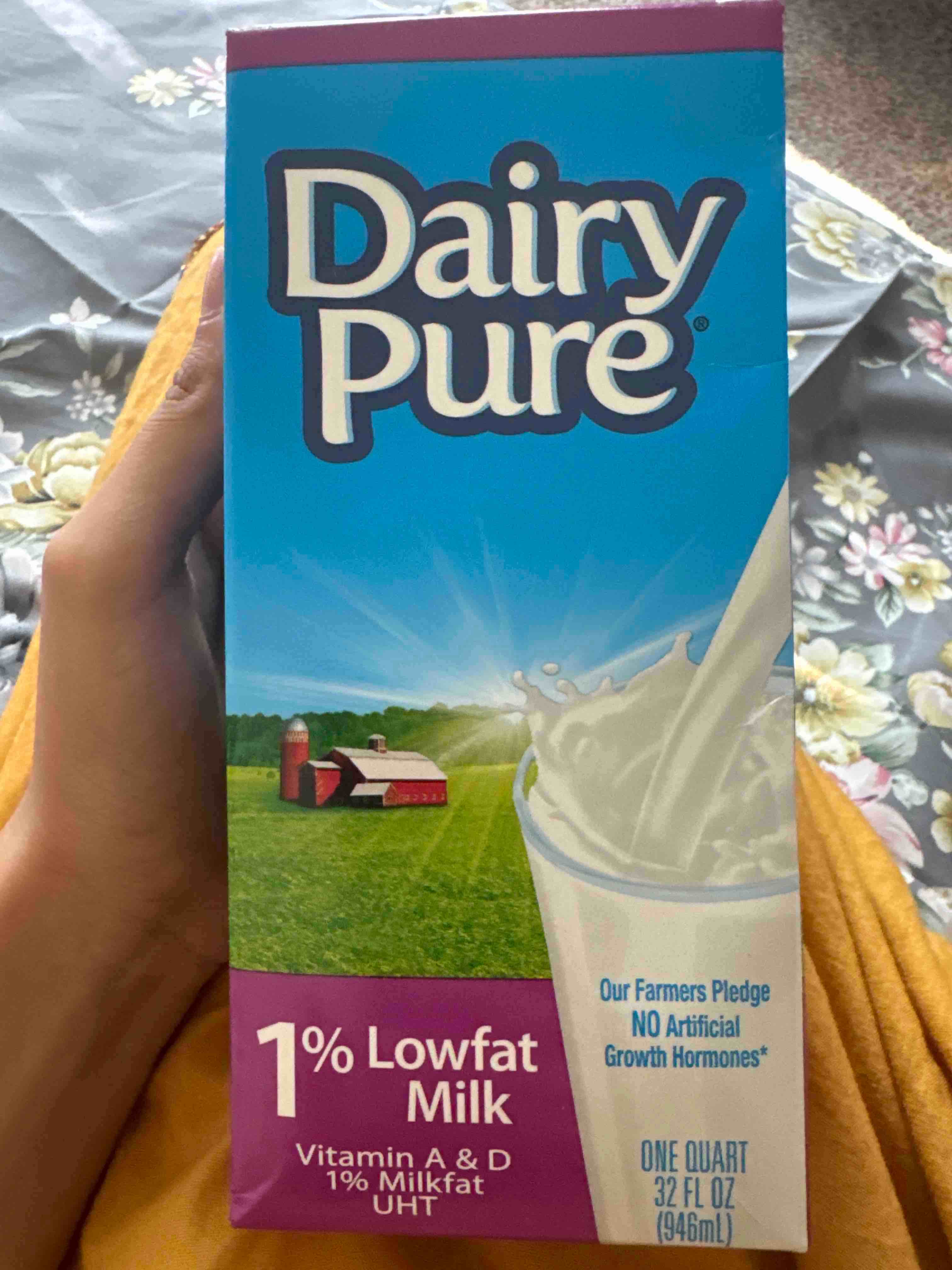 Check Halal, gluten-free, kosher status of Dairy Pure 1% Low Fat Milk 1 ...