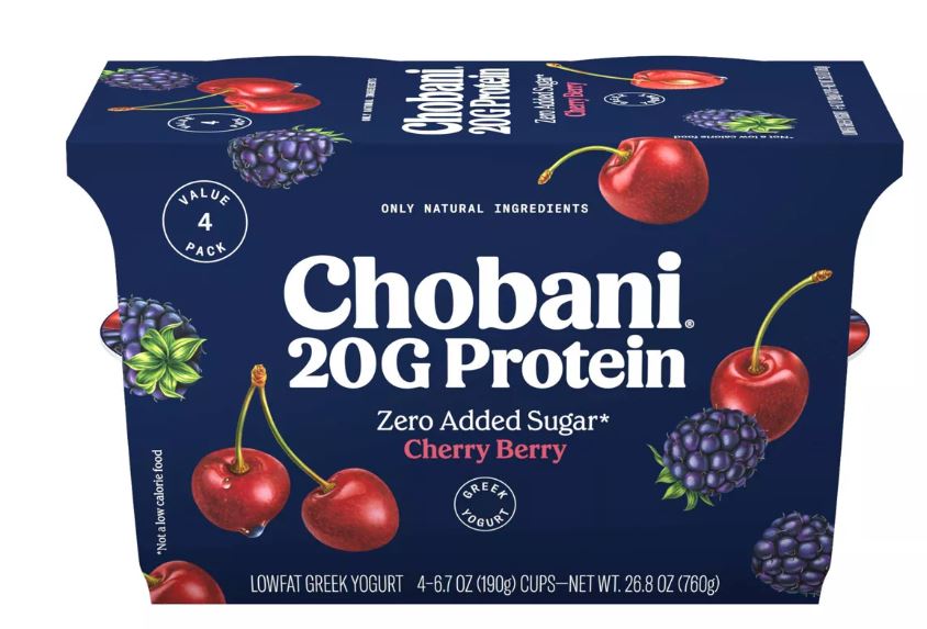 Chobani High Protein Mixed Berry Greek Yogurt - 20g Protein 26.8oz is ...