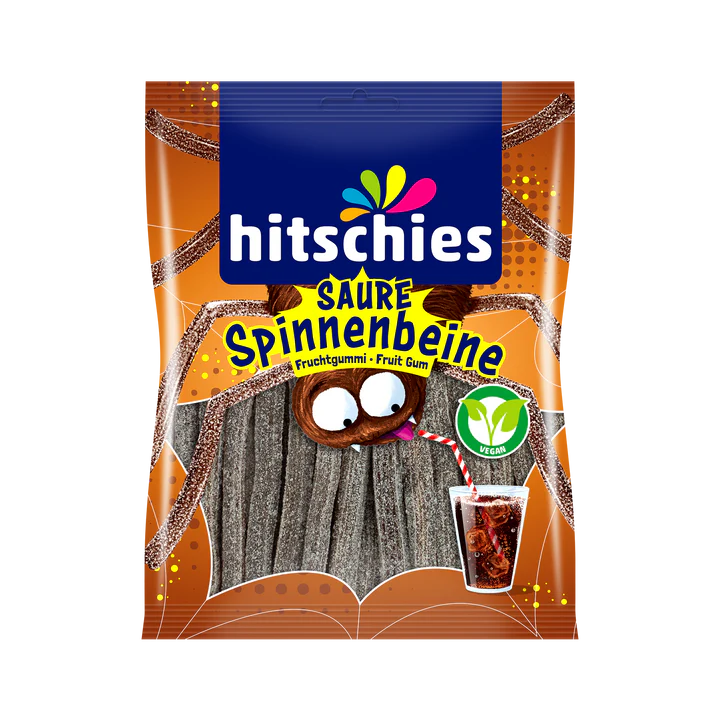 Hitschies Sour Spider Legs Cola 125g is Halal, Install Mustakshif