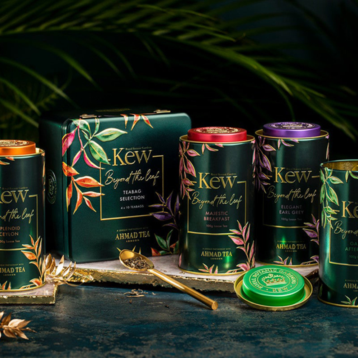Ahmad Tea London Kew Beyond the Leaf (Tin) 4x 10 Teabags is Halal ...