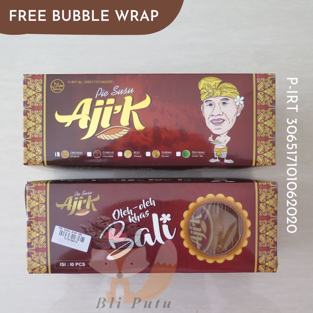 Check Halal status of AJIK MILK PIE BY BALI SPECIALTY-ingredients ...