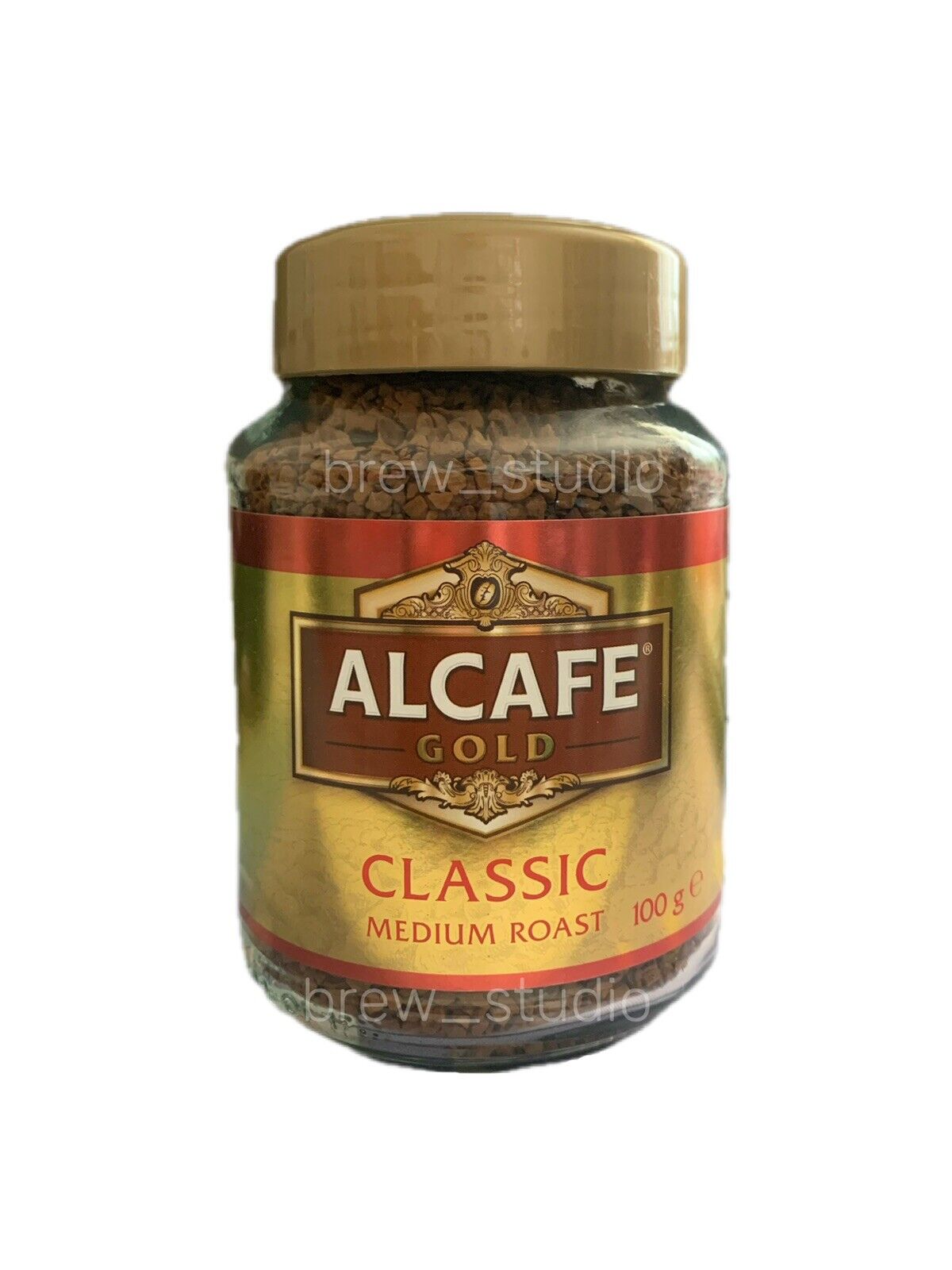 ALCAFE Gold Classic Medium Roast Freeze Dried Instant Coffee 100g is ...