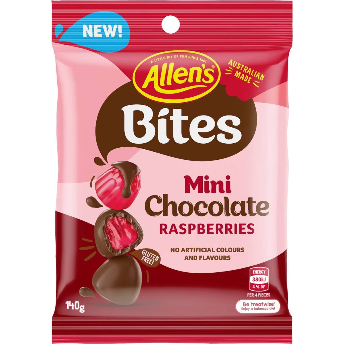 Check Halal, gluten-free status of Allen’s Allen's Bites Mini Chocolate ...