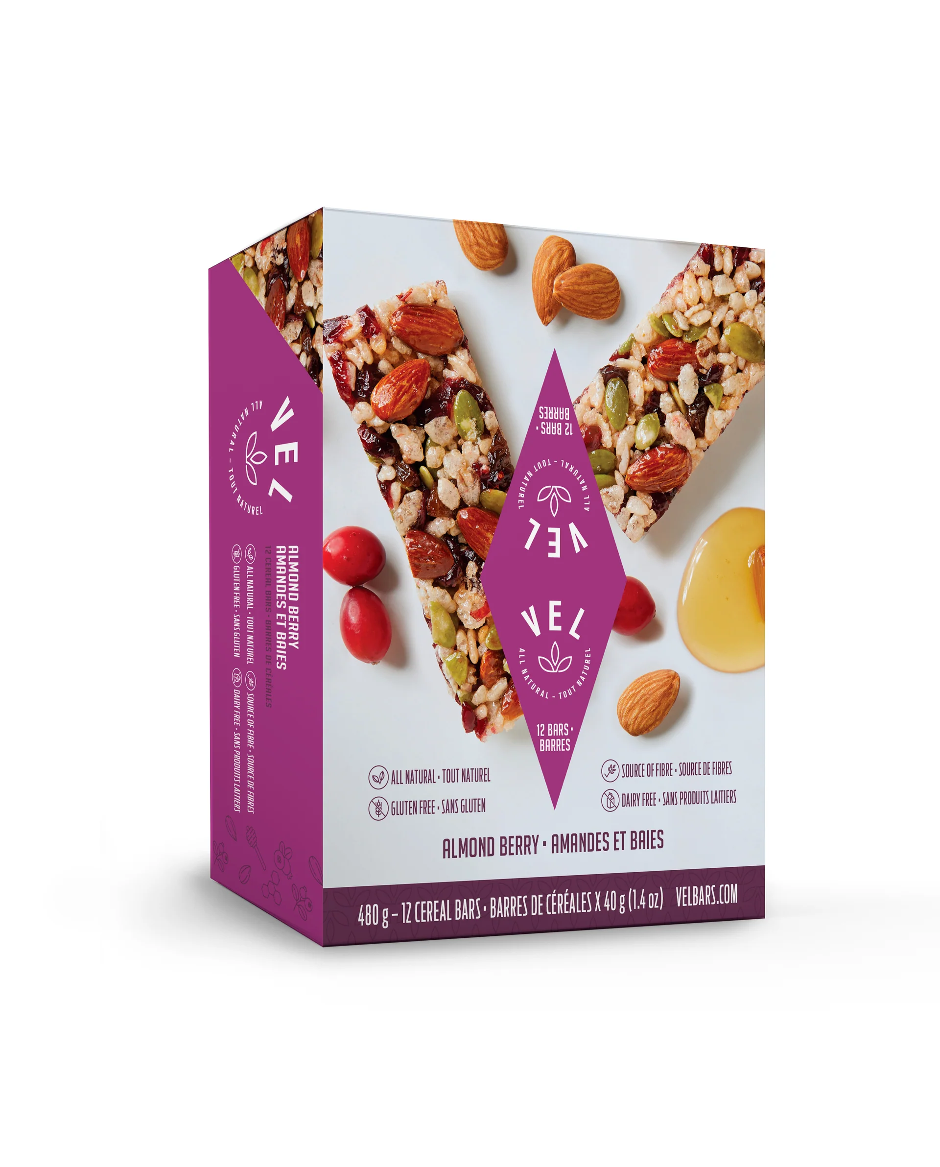 Bel Almond Berry Bar 12-pack is Halal, Install Mustakshif