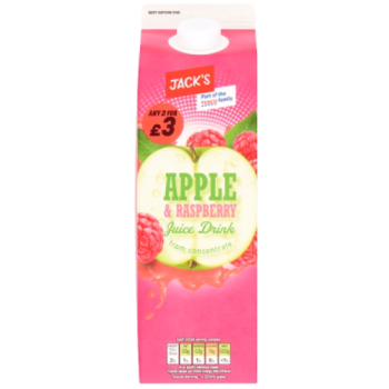 Check Halal status of Jack's Apple & Raspberry Juice Drink from ...