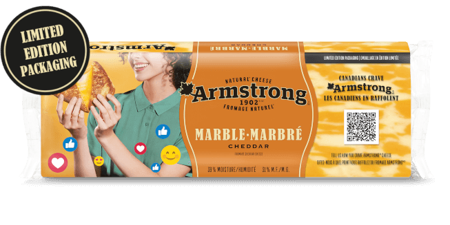 Armstrong MARBLE CHEDDAR CHEESE BLOCK is Halal, Install Mustakshif
