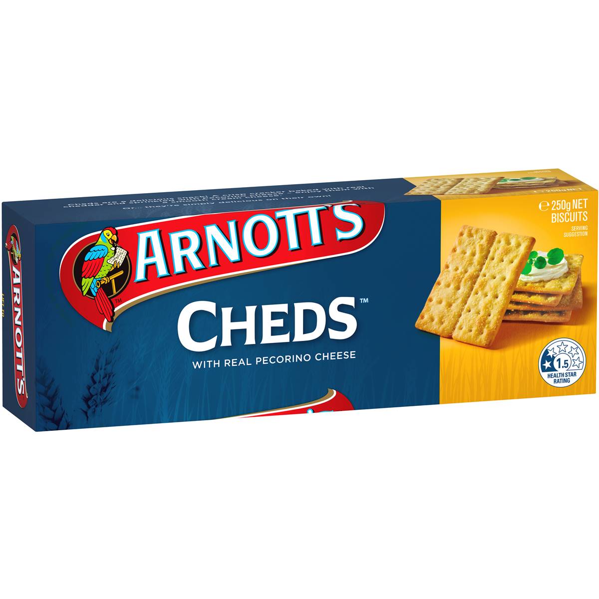 Arnotts Arnott's Cheds Cheese Crackers Cheese Crackers 250g is not ...