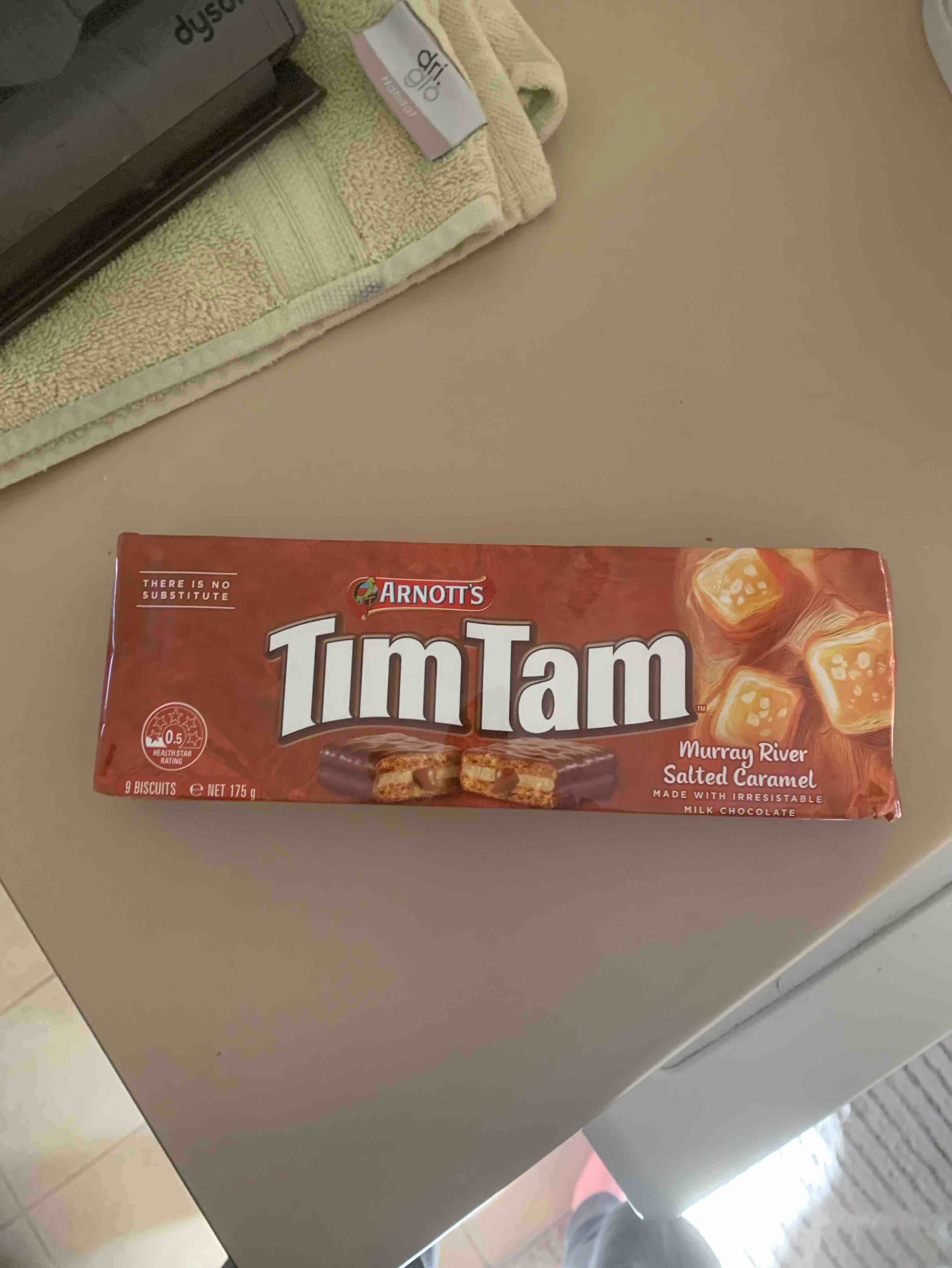 Check Halal status of Arnott's Tim Tam Murray River Salted Caramel ...