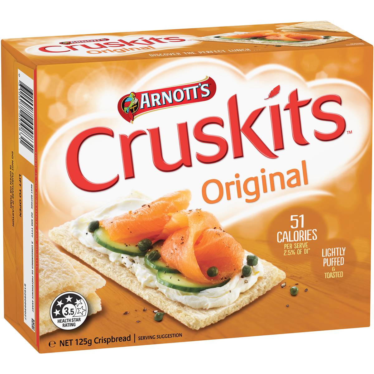 Arnotts,Arnott's Arnott's Cruskits Crispbread Original is halal ...