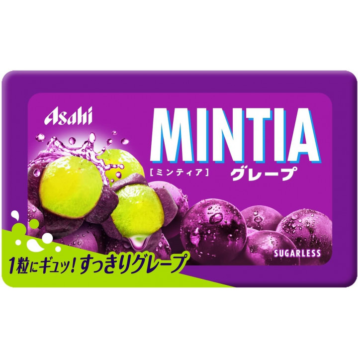 Check Halal, gluten-free status of Asahi Mintia Grape sugarless 50 ...