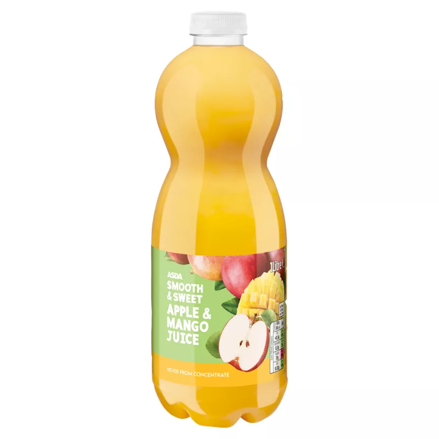 Asda Smooth and Sweet Apple & Mango Juice 1l is halal suitable | Halal ...