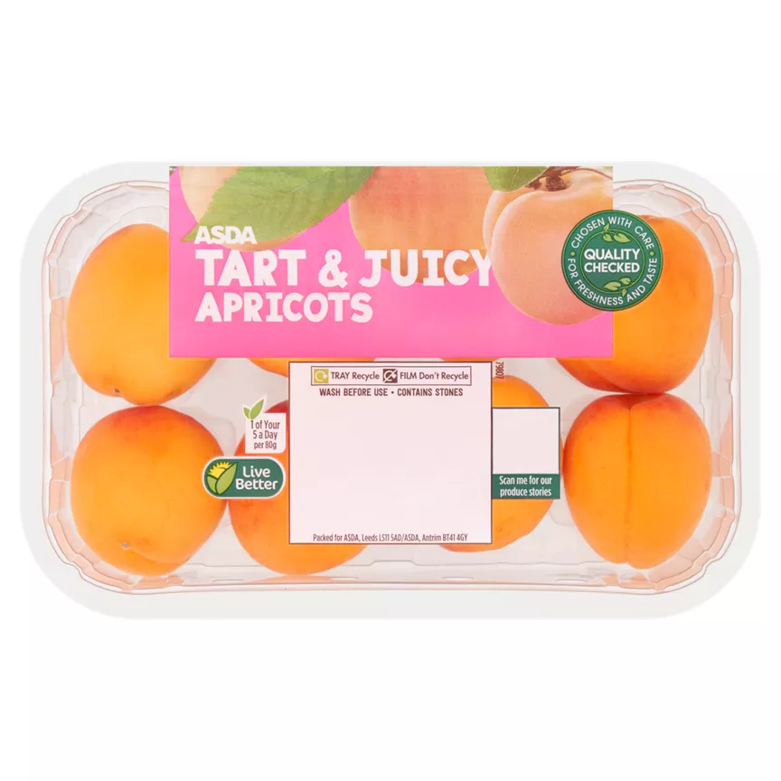 Check Halal status of Asda Tart & Juicy Apricots 320g, Install Mustakshif