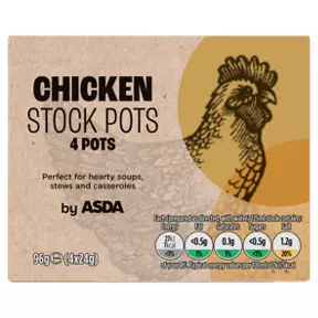 Asda Chicken Stock Pots 4x24g is not Halal, Install Mustakshif