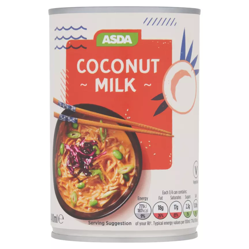 Vérifier Halalétat deLait de coco Asda 400ml Installer Mustakshif