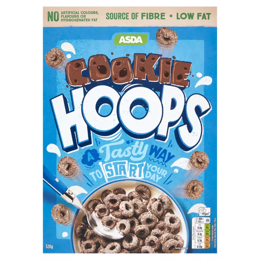 ASDA Cookie Hoops Cereal - ingredients missing is not Halal, Install ...
