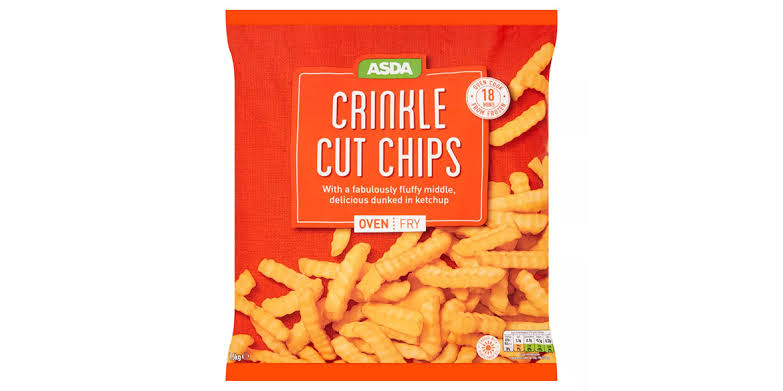 Asda Crinkle Cut Chips 2kg ingredients not verified is not halal ...