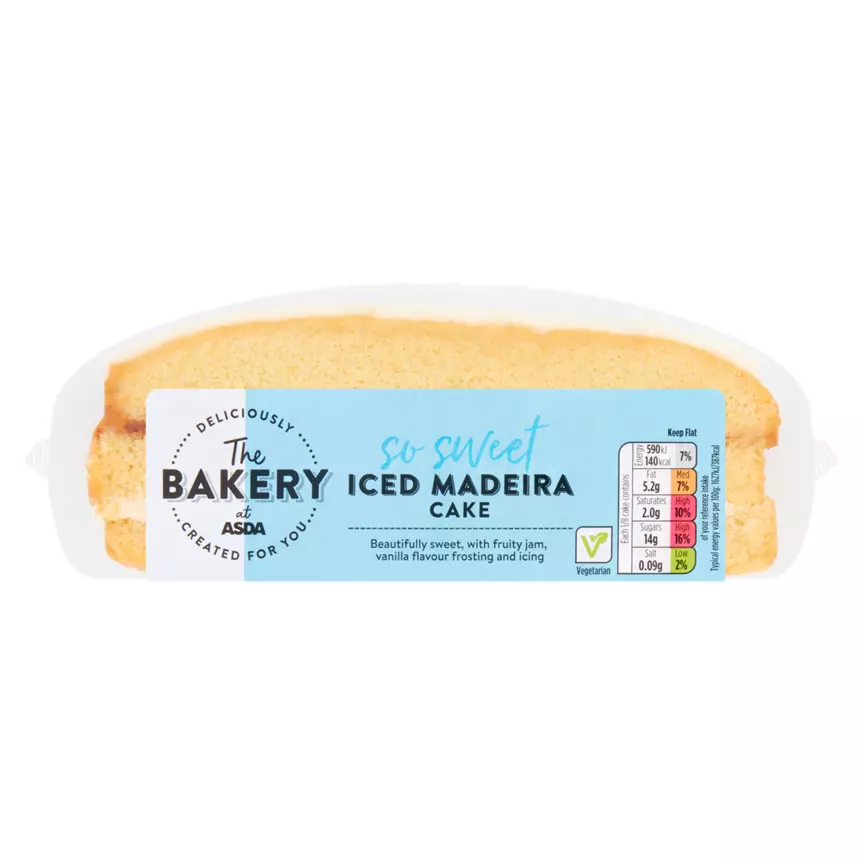 Asda Iced Madeira Cake is not Halal, Install Mustakshif