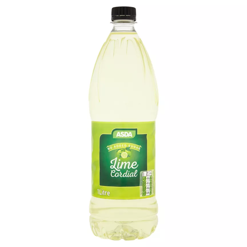 Asda No Added Sugar Lime Cordial 1l is Halal, Install Mustakshif