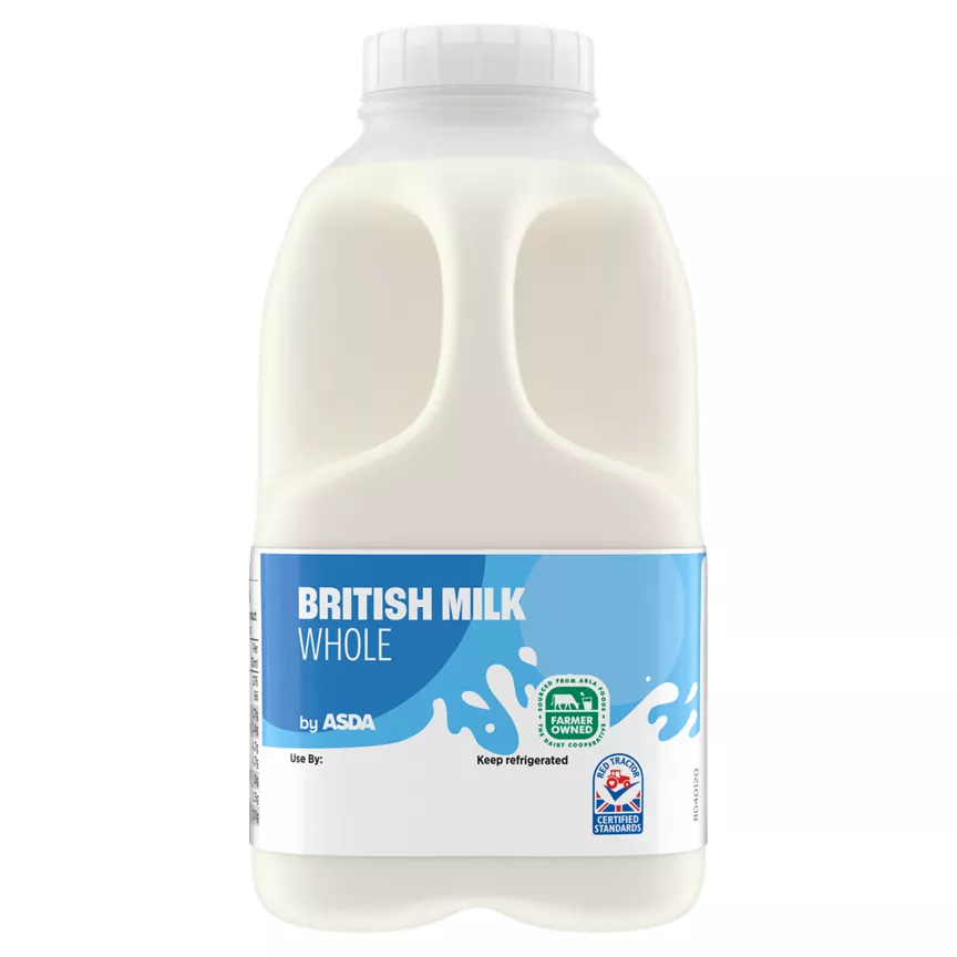 Check Halal status of Asda British Milk Whole 1 Pint, Install Mustakshif