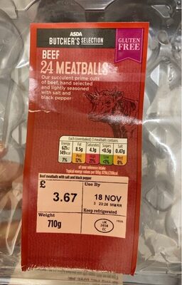 Asda Butcher's Selection, Asda 24 meatballs is not Halal, Install ...