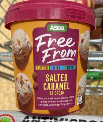 Asda Free from salted caramel ice cream is halal suitable, vegan ...