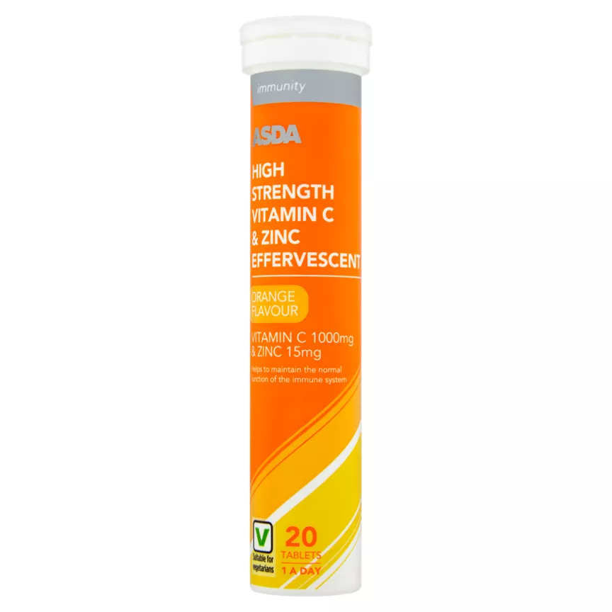 Check Halal status of Asda Immunity High Strength Vitamin C & Zinc ...