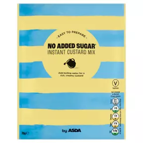 ASDA Instant Custard Mix is Halal, Install Mustakshif