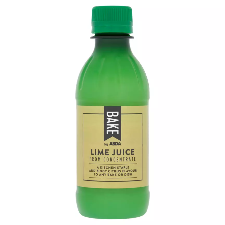 BAKE by ASDA Lime Juice from Concentrate 250ml is Halal, Install Mustakshif