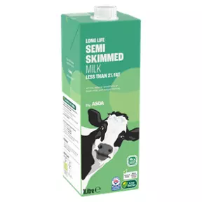 Asda Long Life Semi Skimmed Milk 1l is Halal, Install Mustakshif