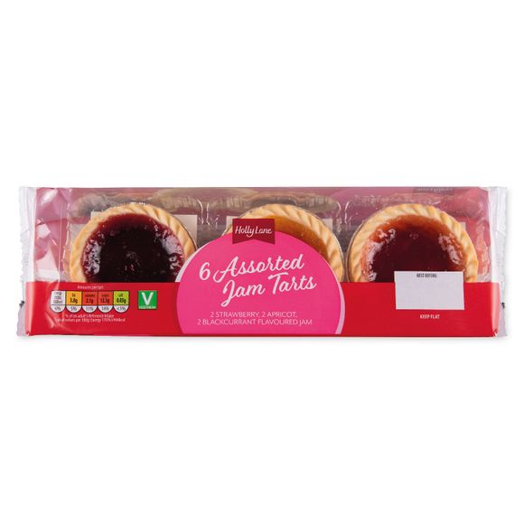 Check Halal status of Holly Lane Assorted Jam Tarts 180g/6 Pack ...