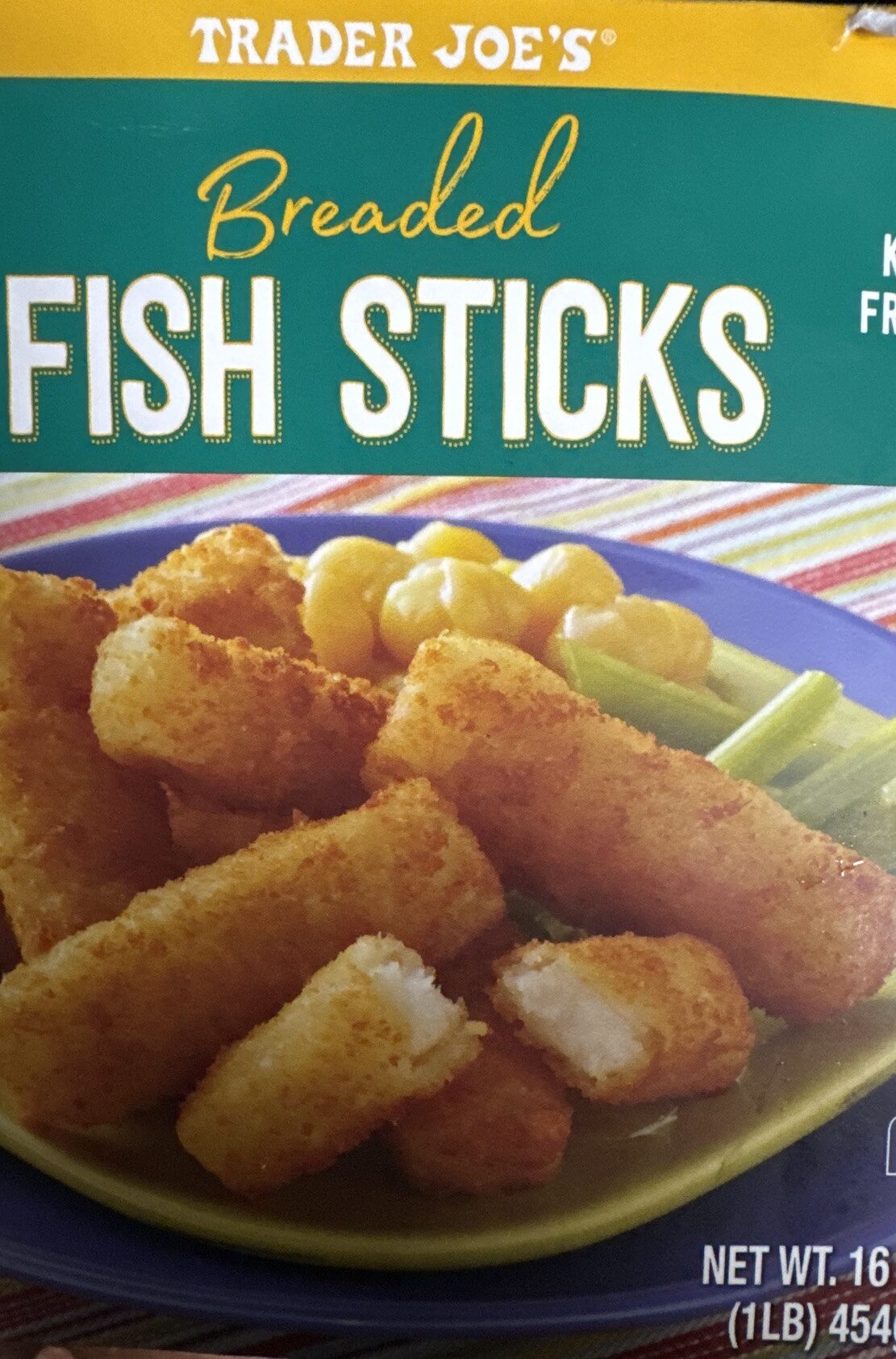Trader Joe's Breaded Fish Sticks 454g is Halal, Install Mustakshif