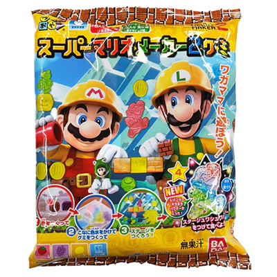 Check Halal status of BANDAI Super Mario Maker Gummy DIY Japanese Candy ...