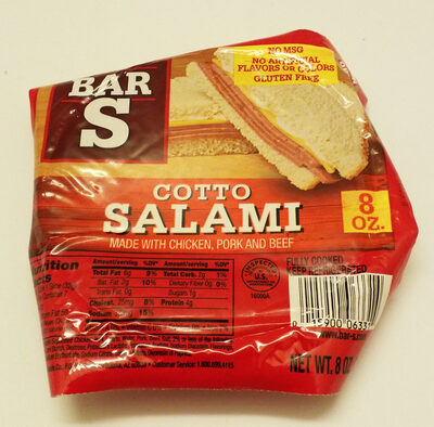 Bar-S Cotto salami is not Halal, Install Mustakshif