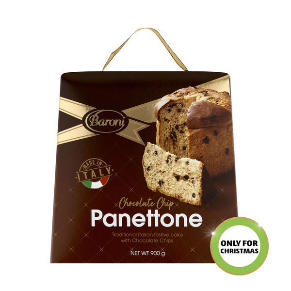 Check Halal status of Baroni Choc Chip Panettone | 900g, Install Mustakshif
