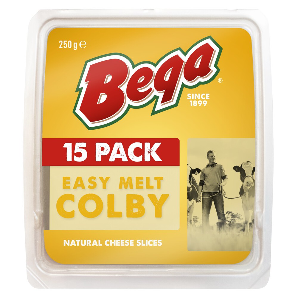 Check Halal status of Bega Easy Melt Colby Slices | 250g, Install ...