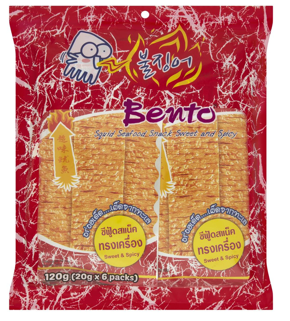 Check Halal status of BENTO BRAND Squid Seafood Snack Sweet & Spicy ...
