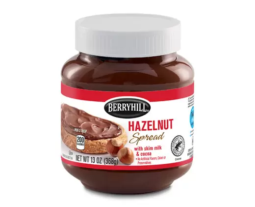 Berryhill Hazelnut Spread 13 Oz. is Halal, Install Mustakshif