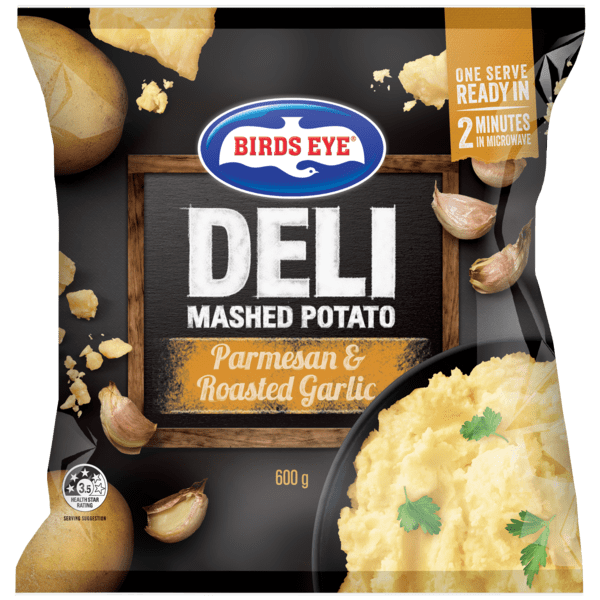 Birds Eye Deli Parmesan & Garlic Mash is not Halal, Install Mustakshif