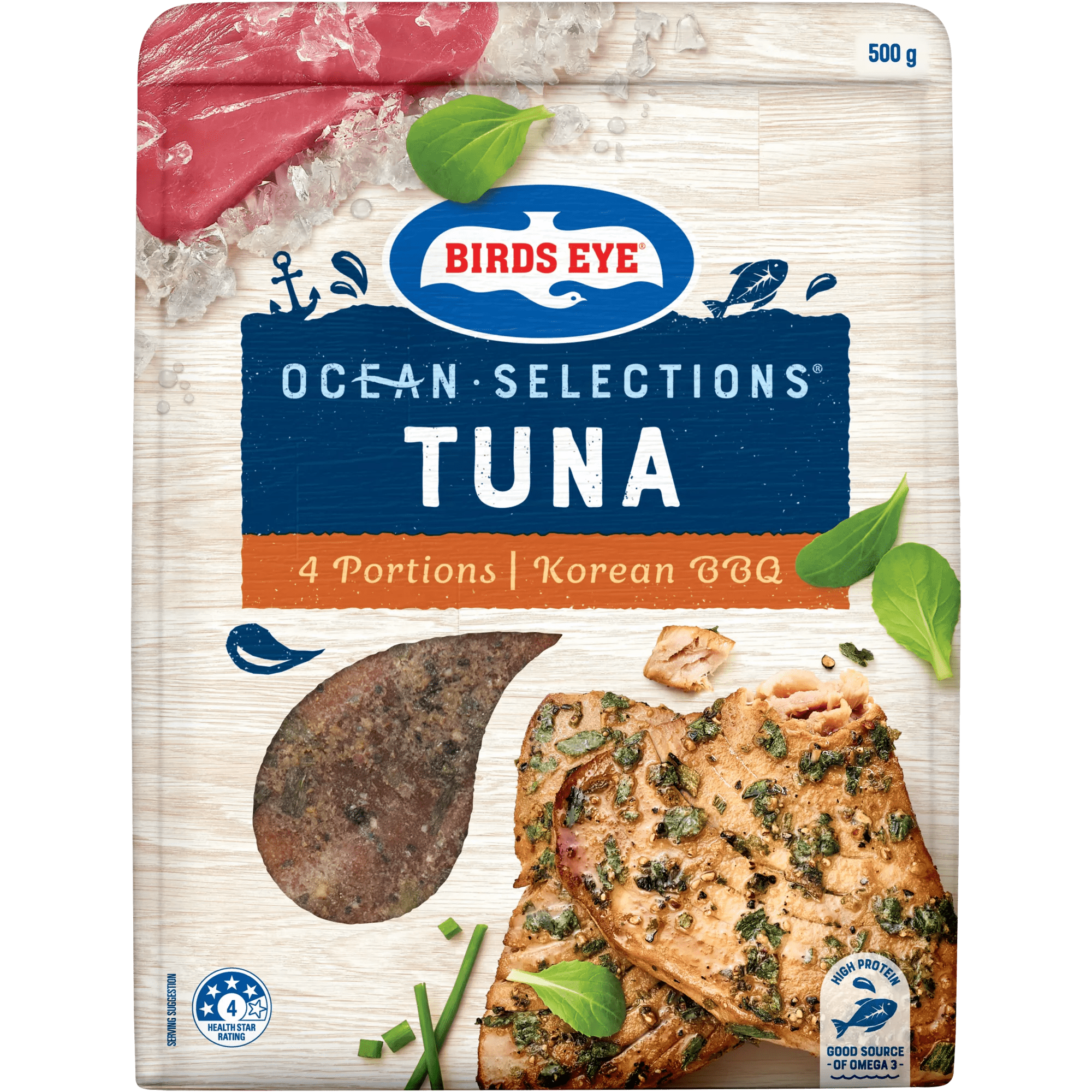 Check Halal status of Birds Eye Ocean Selections Tuna Korean BBQ 500g, Install Mustakshif