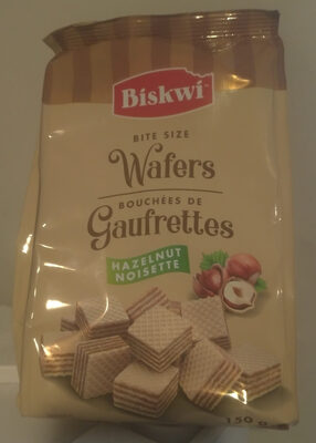 Bite Size Wafers - Biskwi - 150 g is not Halal, Install Mustakshif