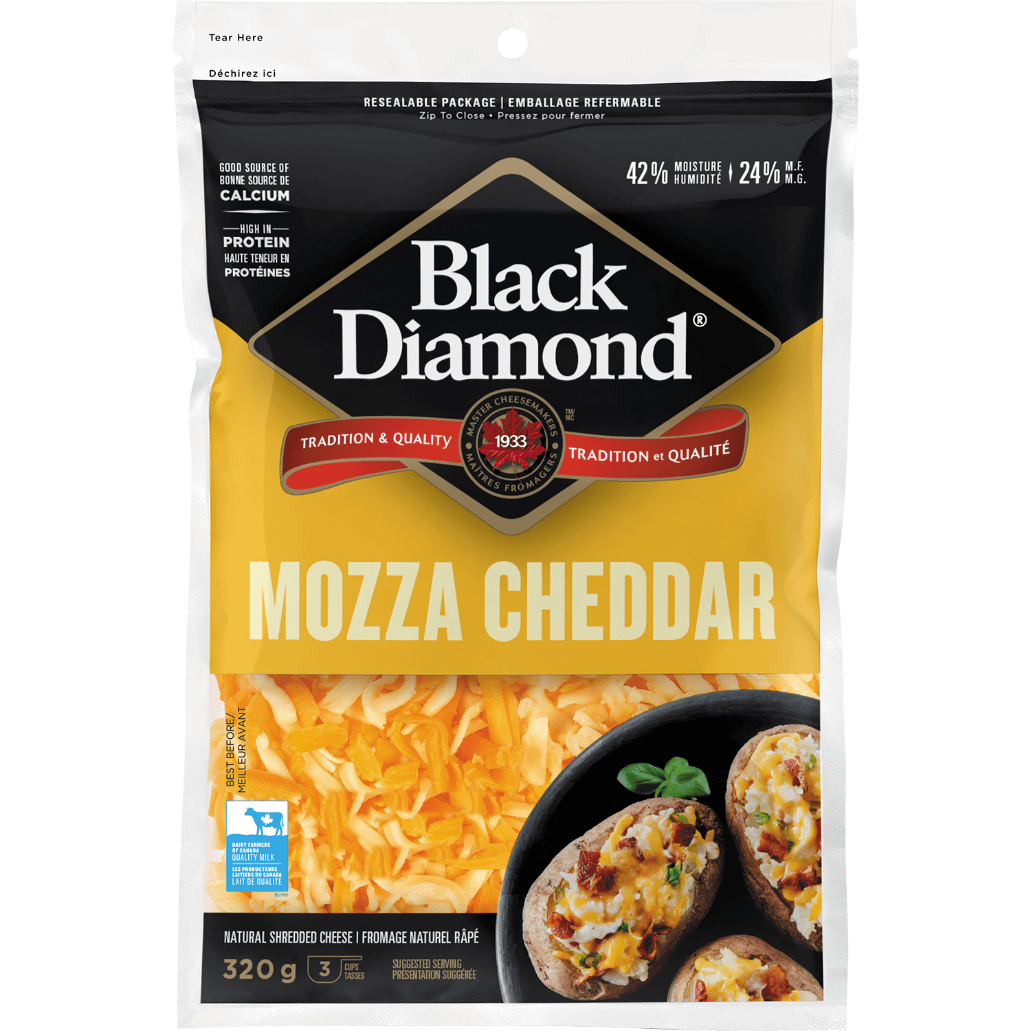 Black Diamond Mozza Cheddar Cheese is not Halal, Install Mustakshif