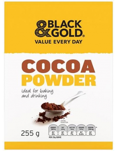 Black & Gold Cocoa Powder is Halal, Install Mustakshif