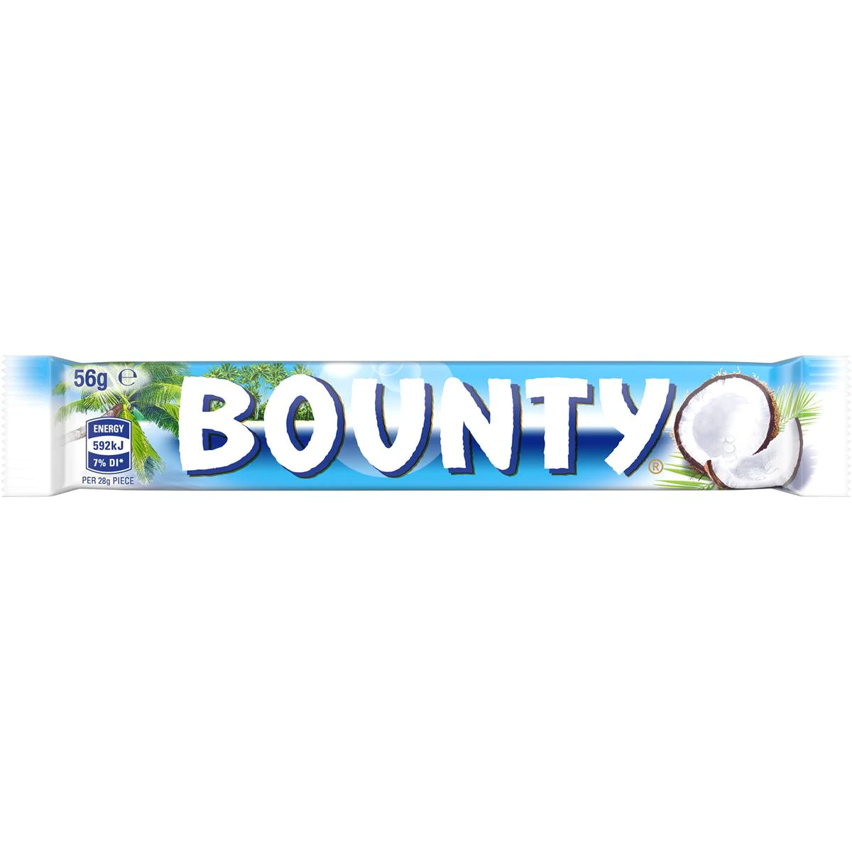 Check Halal status of Bounty Milk Chocolate Bar With Coconut 56g ...