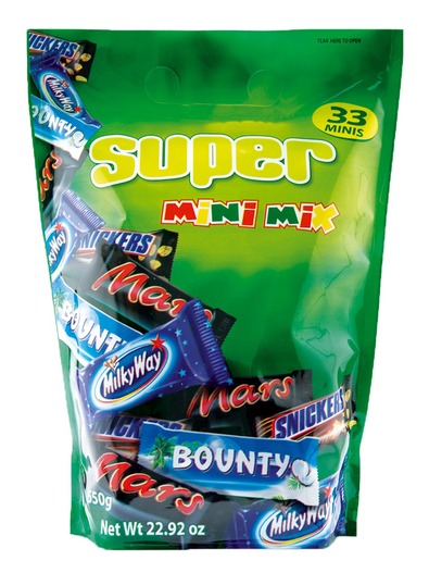 Bounty MARS SUPER MIXED MINIS BAG 650G is not Halal, Install Mustakshif