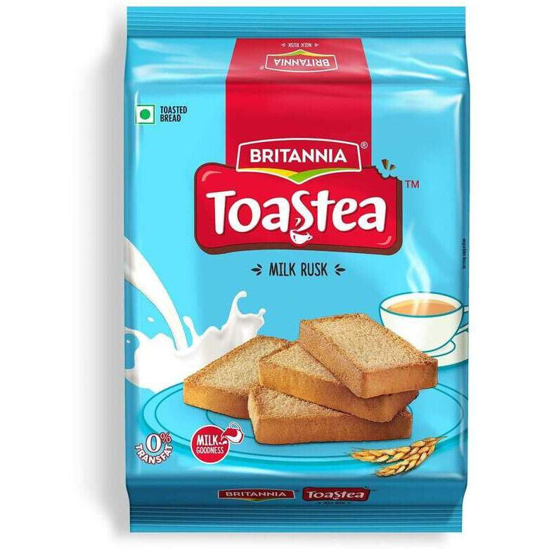 Britannia Toastea Milk Rusk - 280 Gm is Halal, Install Mustakshif