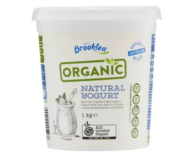 Check Halal status of Brooklea Organic Natural Yogurt, Install Mustakshif