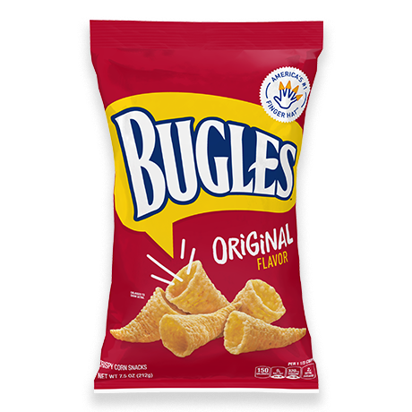 Bugles Original Flavor - Crunchy Corn Chips is Halal, Install Mustakshif