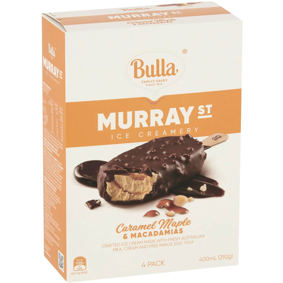 Bulla Murray Street Caramel Maple & Macadamia 4 Pack is Halal, Install ...