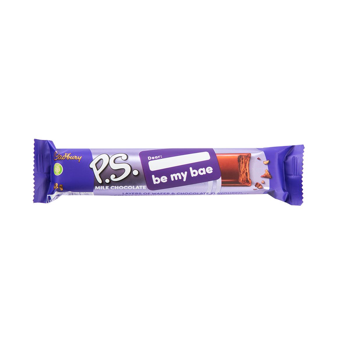 Cadbury P.S. Milk Chocolate Bar 48g is not Halal, Install Mustakshif