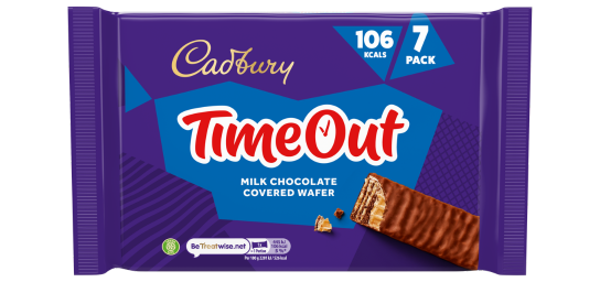 Check Halal status of Cadbury Timeout Wafer Chocolate Bar, 7 Pack ...